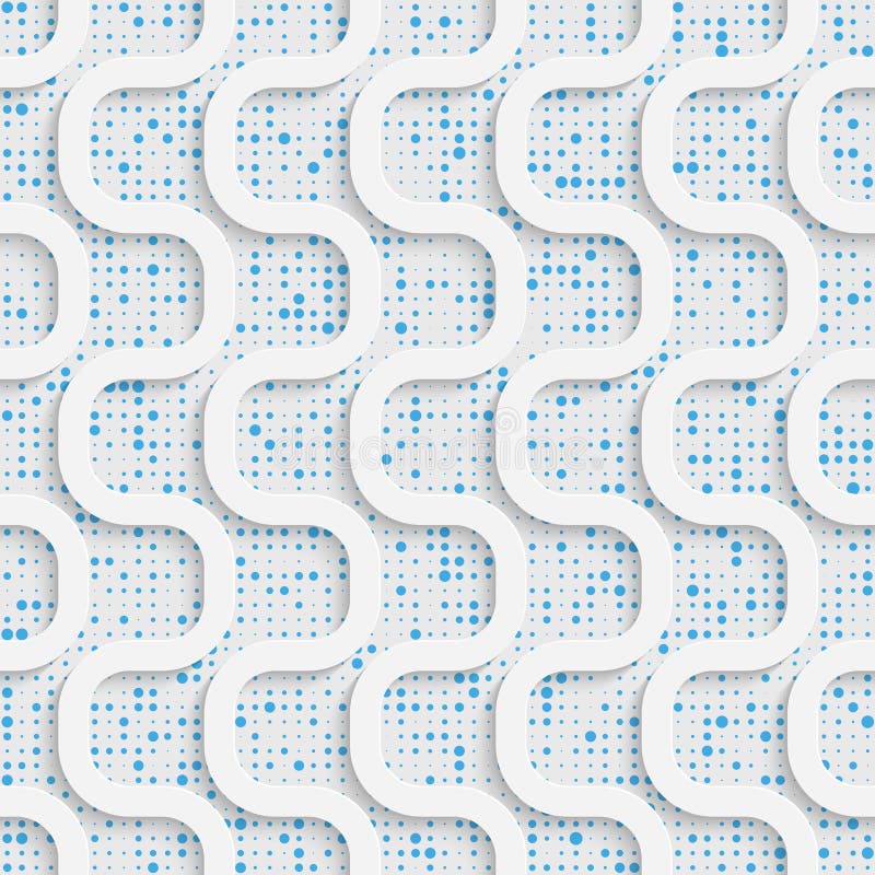 Seamless Volume Pattern. Abstract Technology Background Stock Vector ...