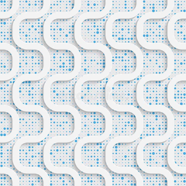 Seamless Volume Pattern. Abstract Technology Background Stock Vector ...