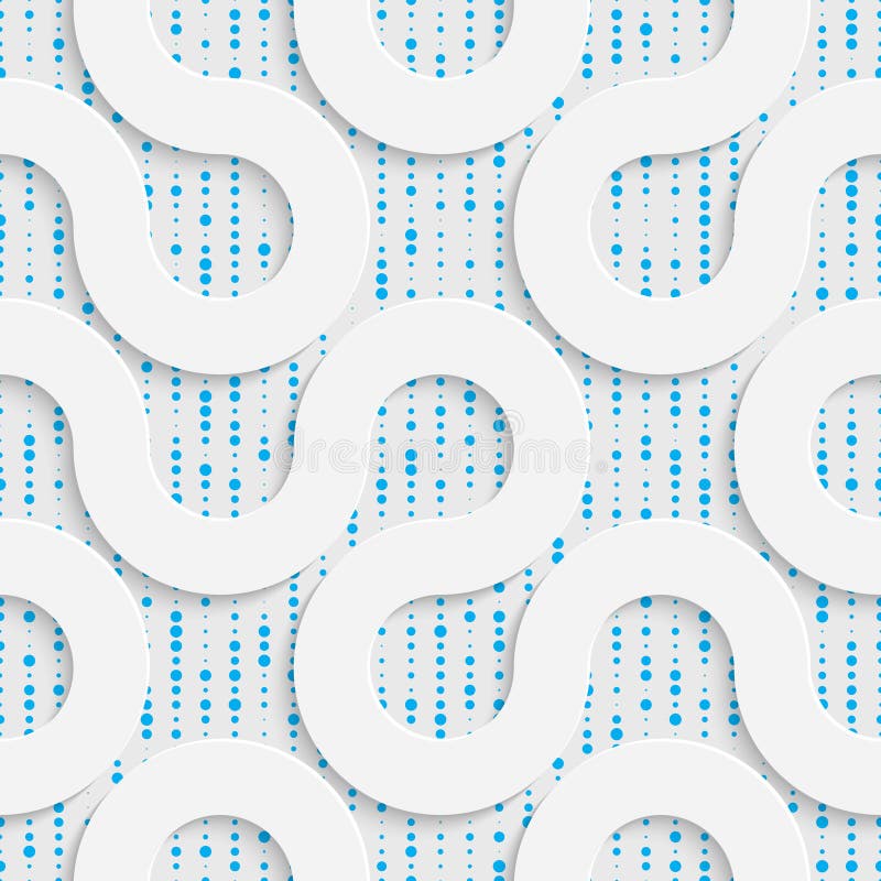 Seamless Volume Pattern. Abstract Technology Background Stock Vector ...