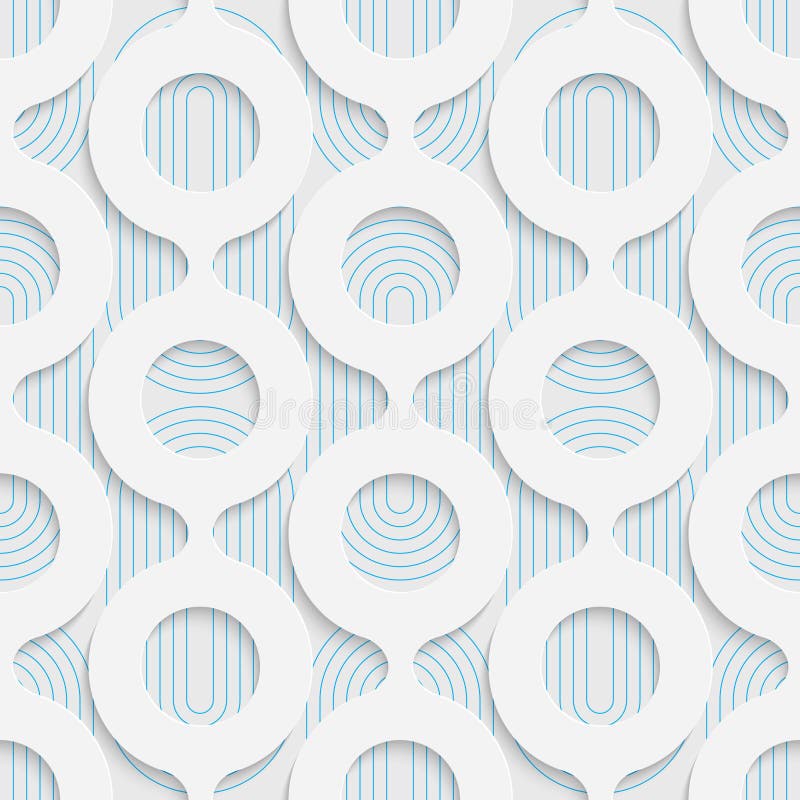 Seamless Volume Pattern. Abstract Technology Background Stock Vector ...