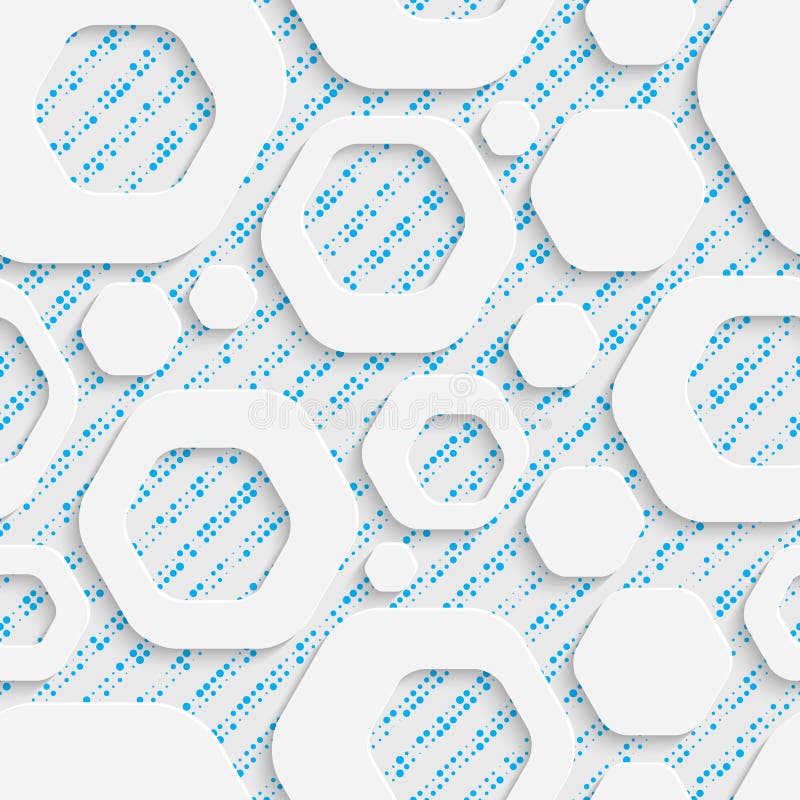 Seamless Volume Pattern. Abstract Technology Background Stock Vector ...