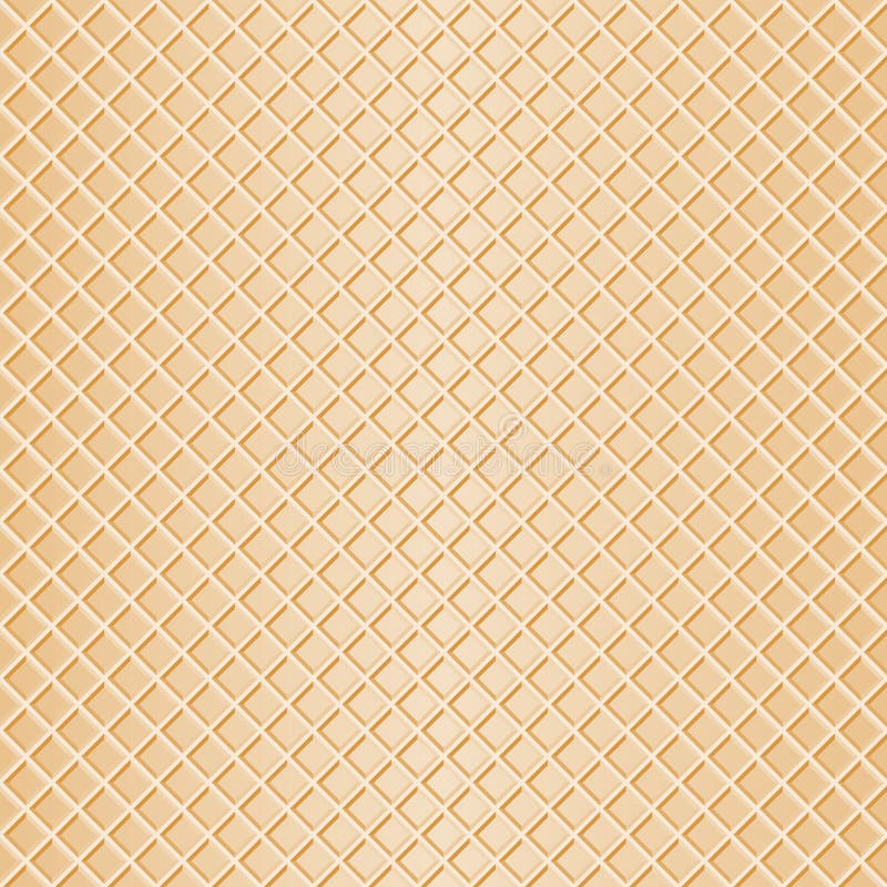 Seamless waffle background stock vector. Illustration of biscuit - 35664276