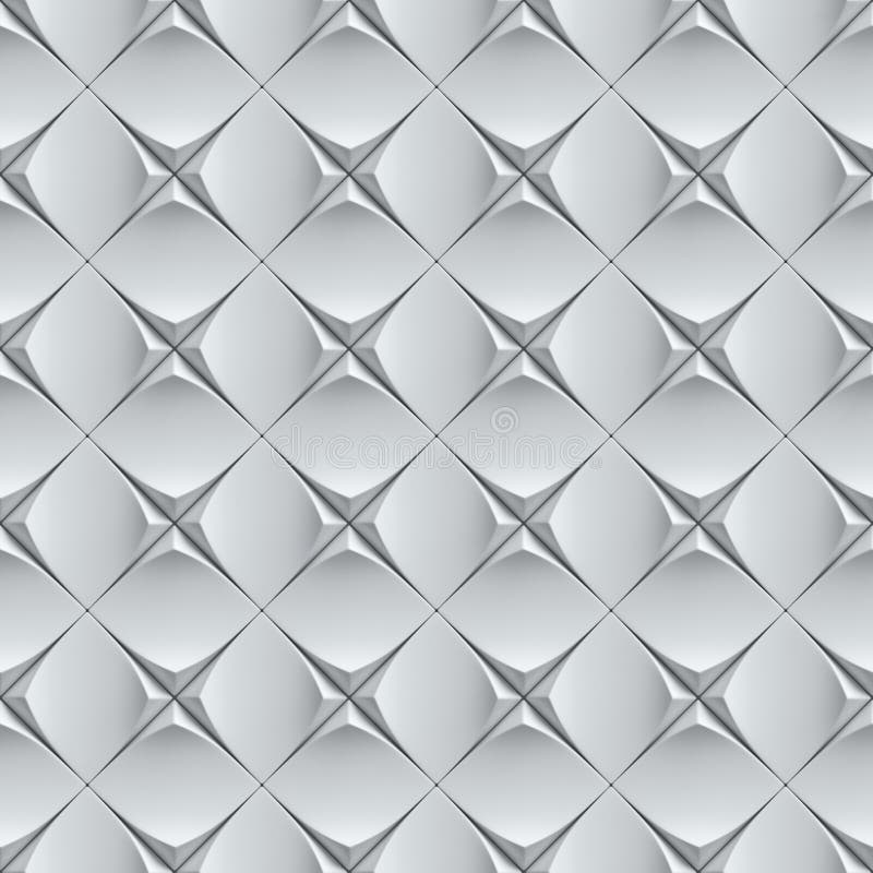 Seamless Wall Panels 3d Background Stock Illustration - Illustration of ...