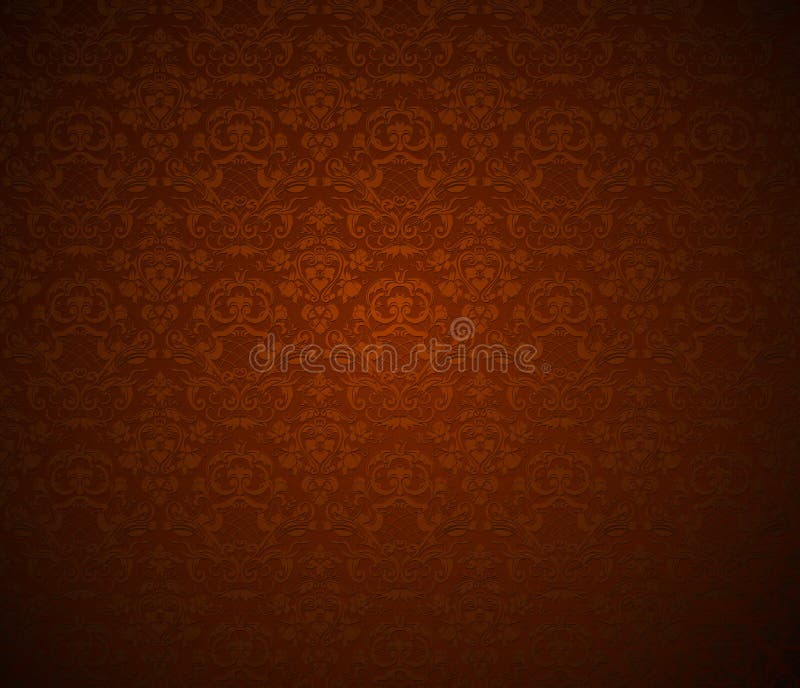 Seamless Wallpaper stock vector. Illustration of damask - 20319431