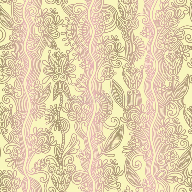 Seamless wallpaper stock vector. Illustration of floral - 20404522