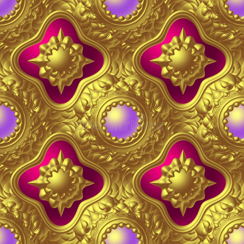 Seamless Wallpaper stock illustration. Illustration of abstract - 2492254