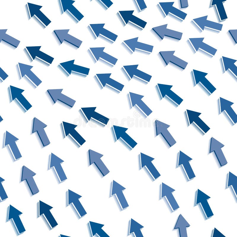 Seamless arrow pattern stock vector. Illustration of progress - 100604149