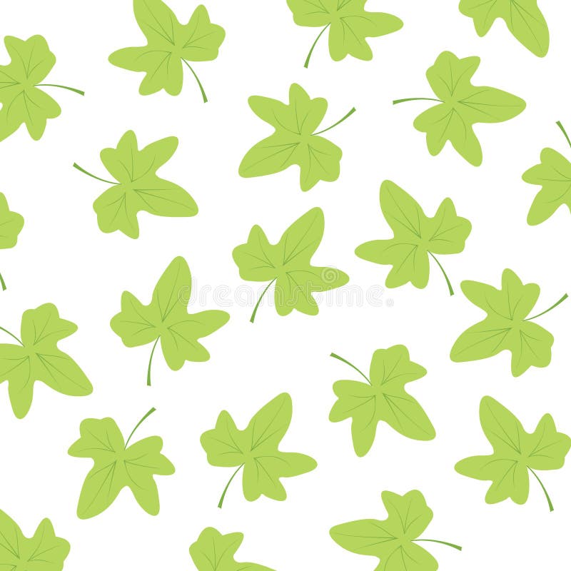Seamless Wallpaper With Leaves Picture. Image: 14519993