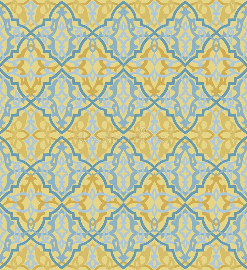 Seamless Wallpaper Pattern stock vector. Illustration of floral - 11179411