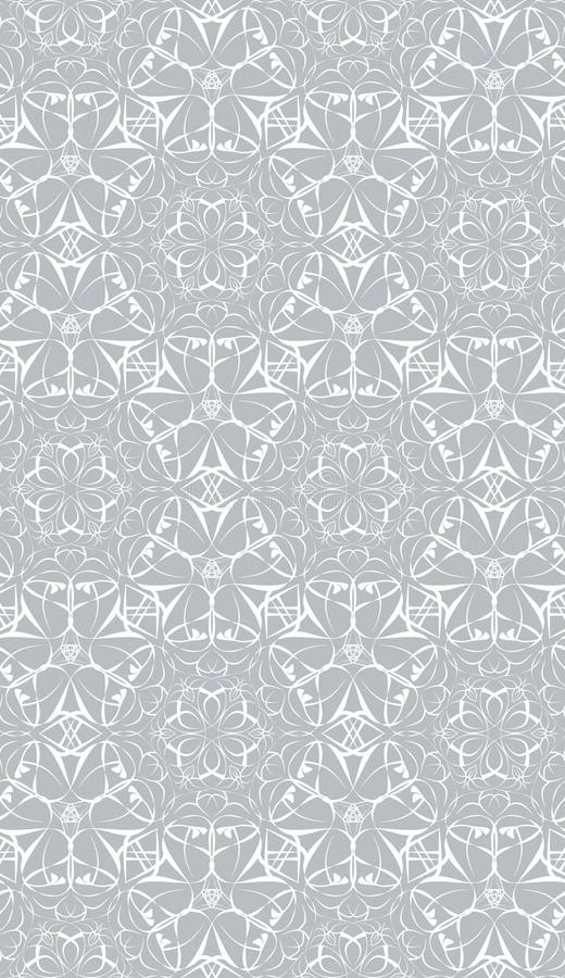 Seamless Modern Wallpaper Pattern Stock Illustration - Illustration of ...