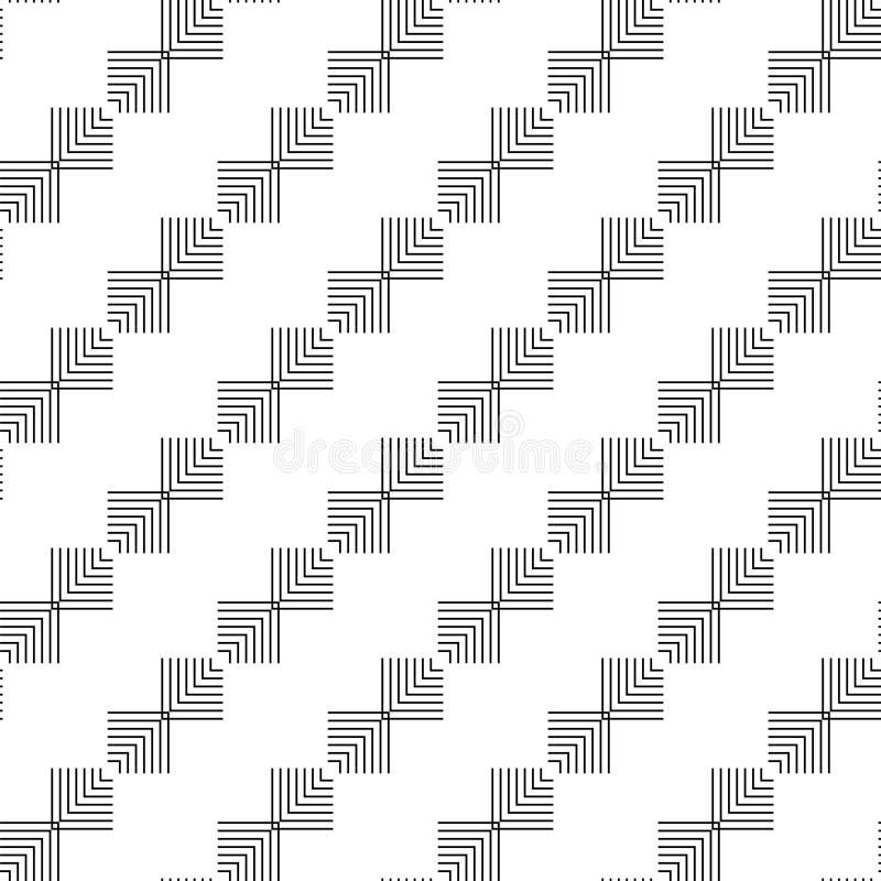 Seamless Wallpaper Pattern. Modern Stylish Texture Stock Illustration ...