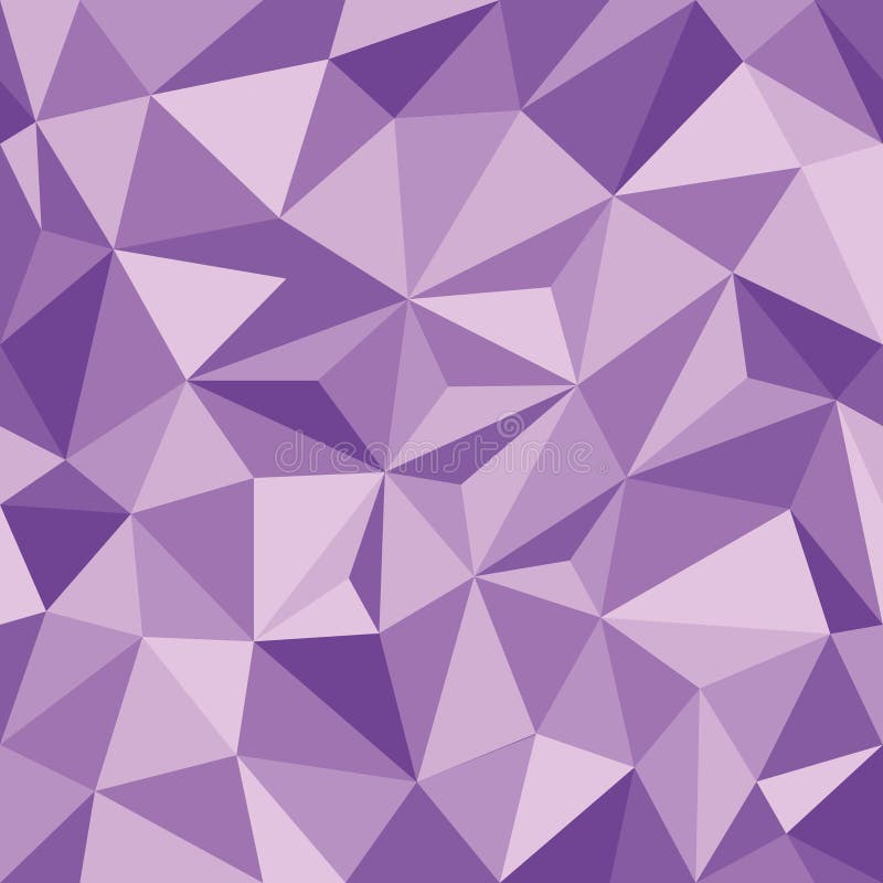 Wallpaper with Violet Gradient Triangles. Stock Vector - Illustration ...