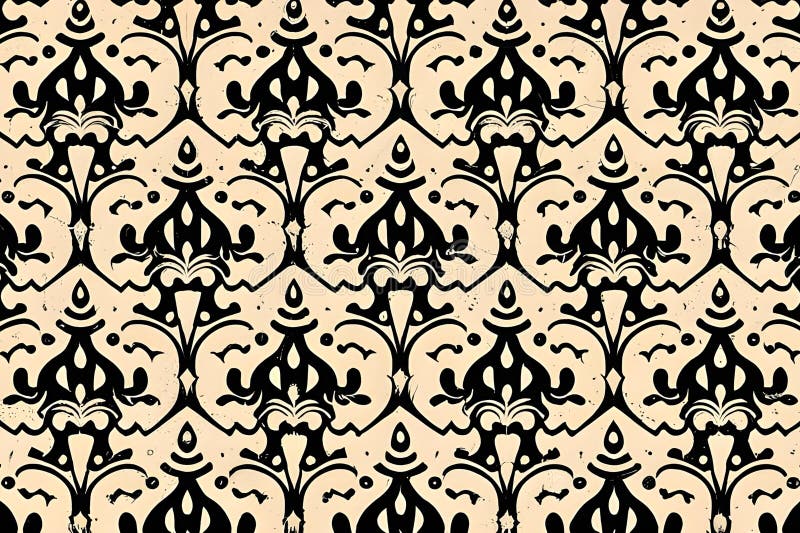Seamless Wallpaper. Repeating Background Stock Illustration ...