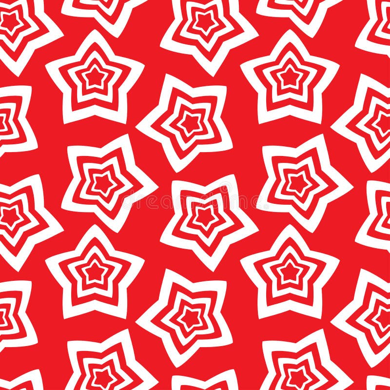 Seamless Wallpaper. Repetitive Print with Stars Stock Vector ...