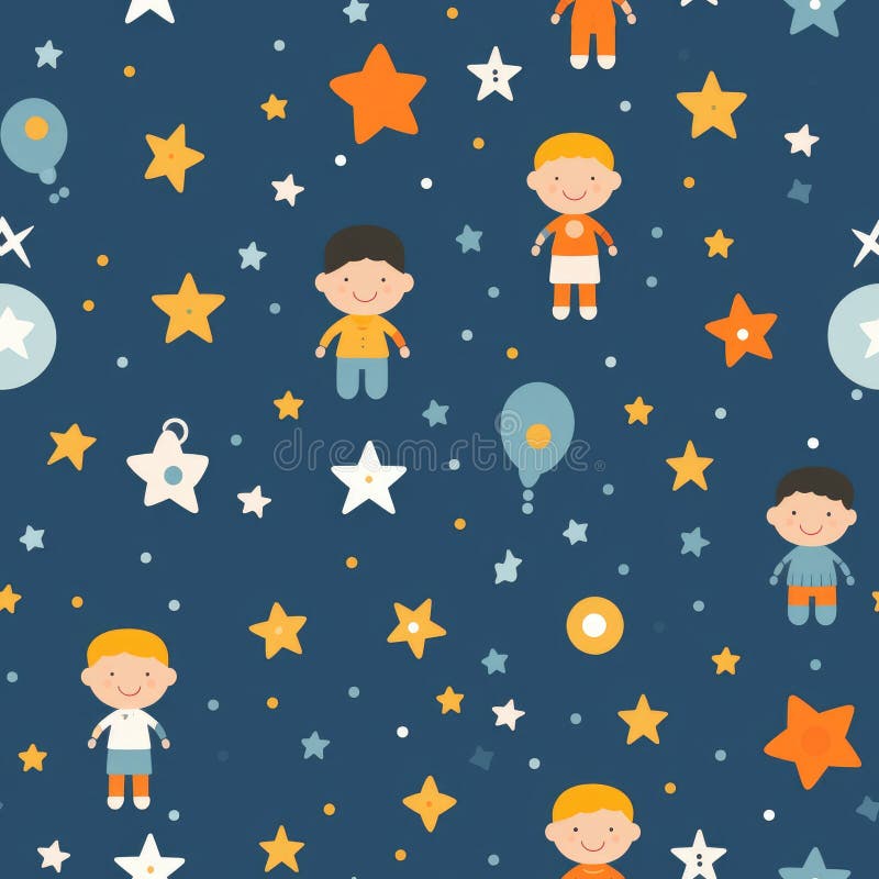 Children Illustration Wallpaper