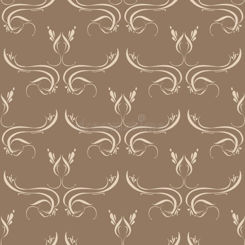 Seamless Wallpaper Tile Design Stock Vector - Illustration of circle ...