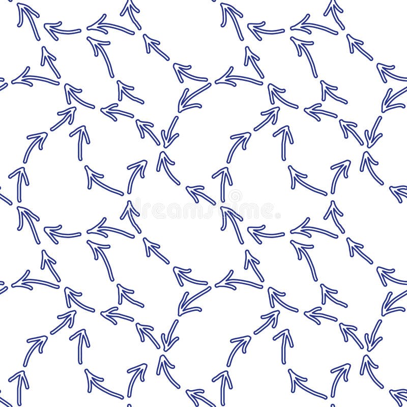 Seamless arrow pattern stock vector. Illustration of pattern - 100604209