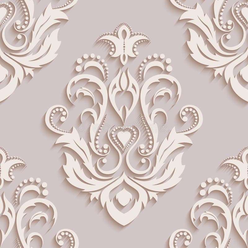Seamless Wallpapers in the Style of Baroque . Modern Texture ...