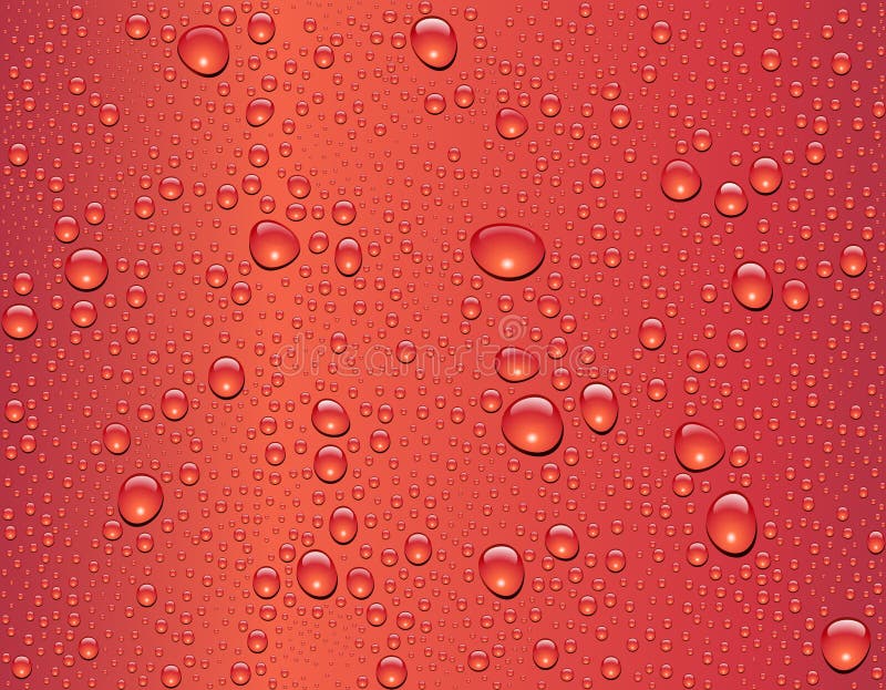 Seamless Water Drop Texture Stock Vector - Illustration of realistic ...