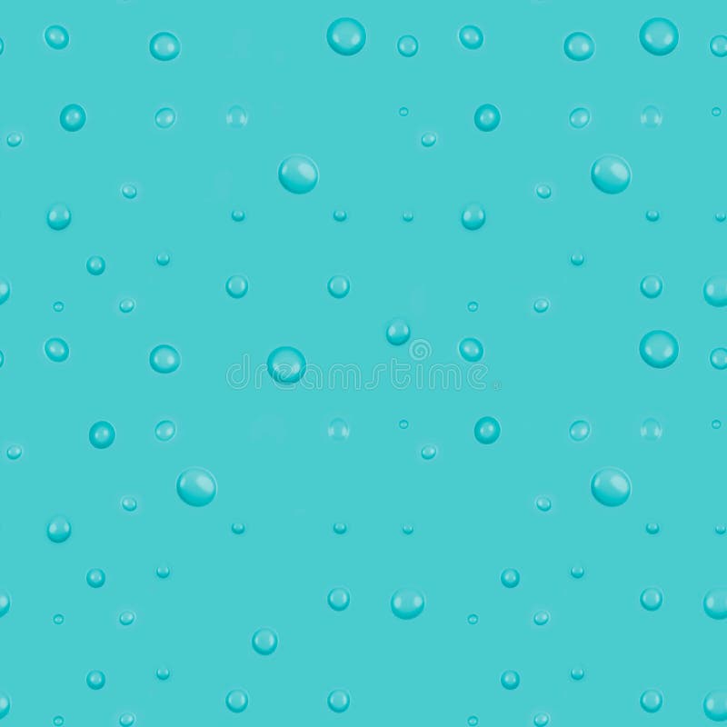 Seamless Water Drop Texture Stock Vector - Illustration of fresh ...