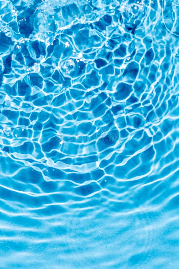 Seamless Water Surface Texture with Ripples and Reflections Stock Photo ...