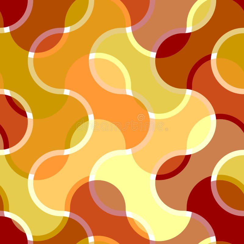 Seamless Water Wave Pattern Stock Vector - Illustration of tiled, curve ...