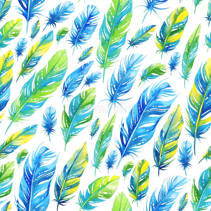 Green feathers stock photo. Image of colours, soft, black - 9482206