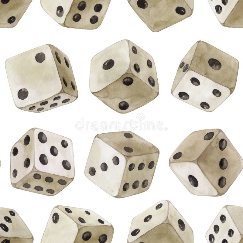 Dice Template Pattern Stock Illustrations – 715 Dice Template Pattern ...