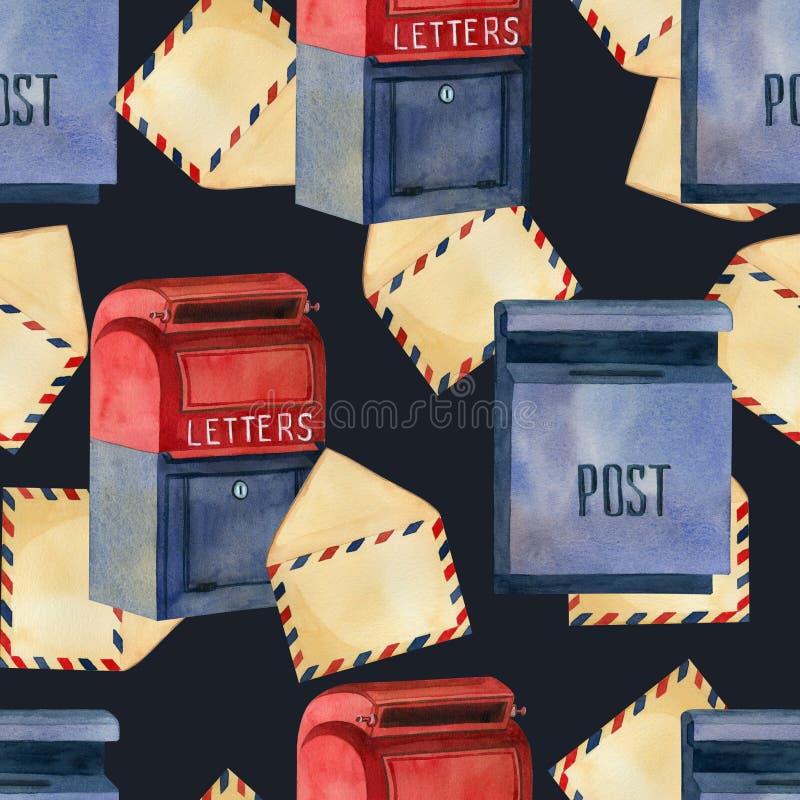 Mailboxes Letters Stock Illustrations – 341 Mailboxes Letters Stock ...