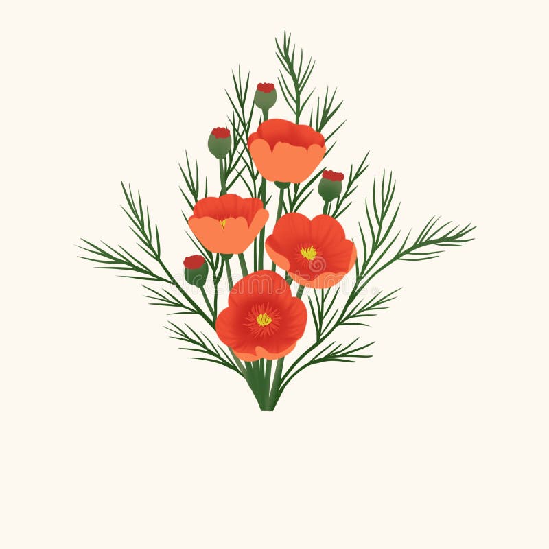 Seamless Watercolour and Unique Floral Pattern Background Stock ...