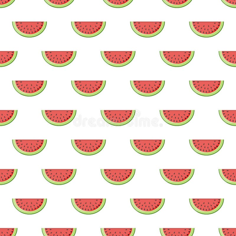 Red Seamless Watermelon Texture Digitally Rendered Pattern Stock ...