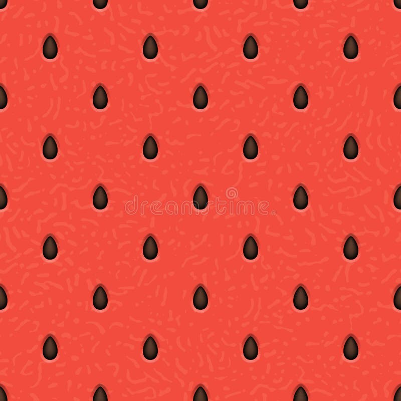 Seamless Watermelon Texture Background Stock Vector - Illustration of ...