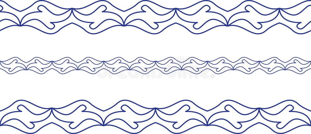 Wave Border Design Repeat Stock Illustrations – 16,341 Wave Border ...