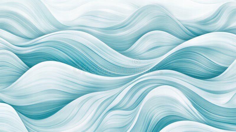 Seamless Wave Like Pattern Creates a Serene and Calming Effect in ...