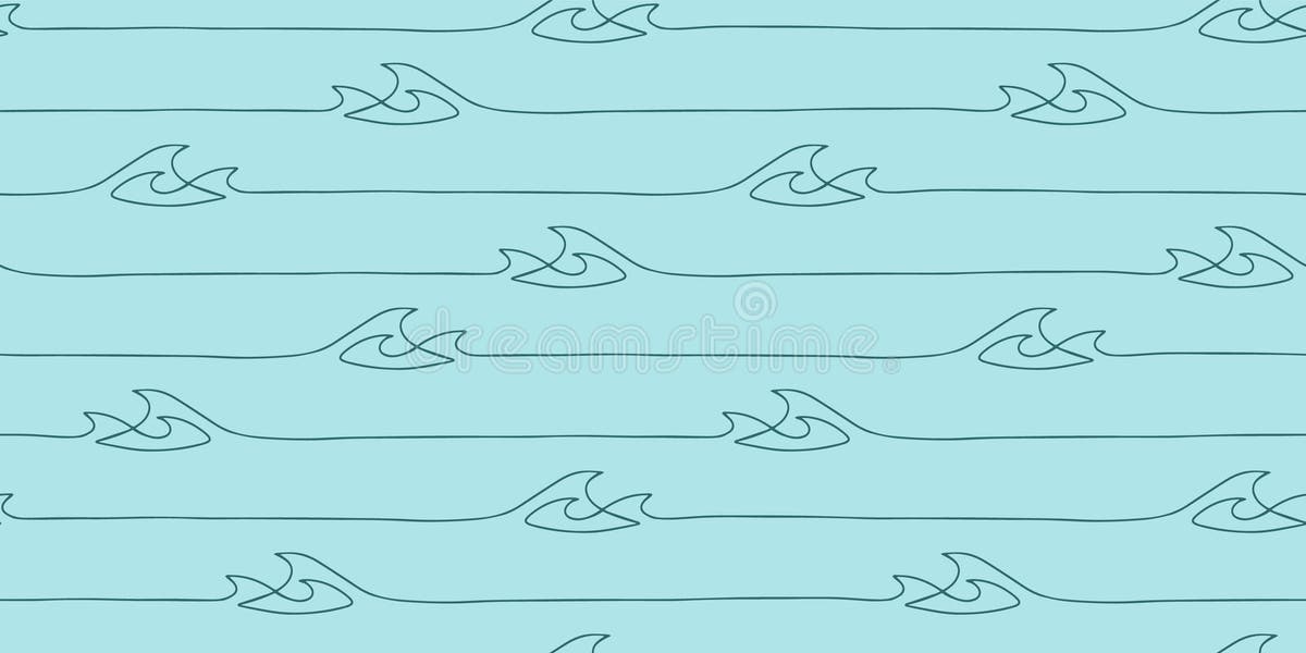 Wave Continuous Line Stock Illustrations – 4,629 Wave Continuous Line ...