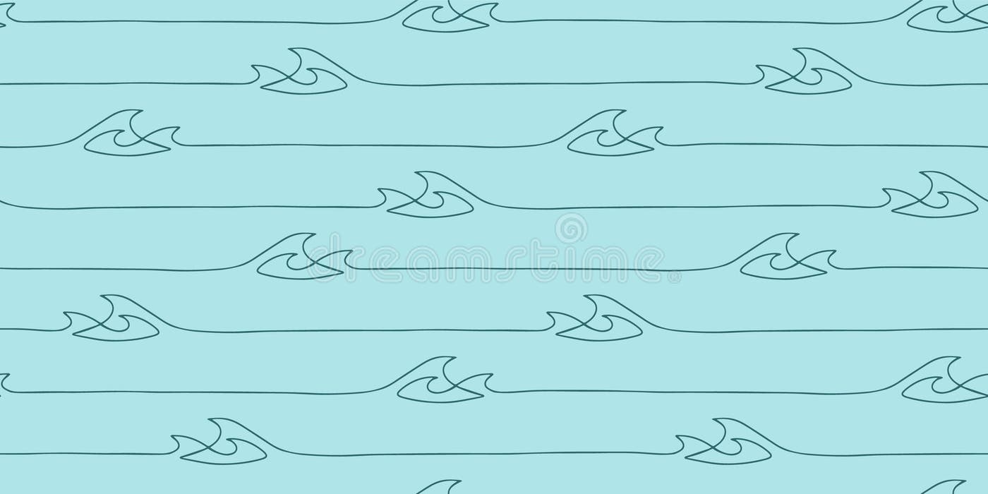 Wave Continuous Line Stock Illustrations – 4,629 Wave Continuous Line ...
