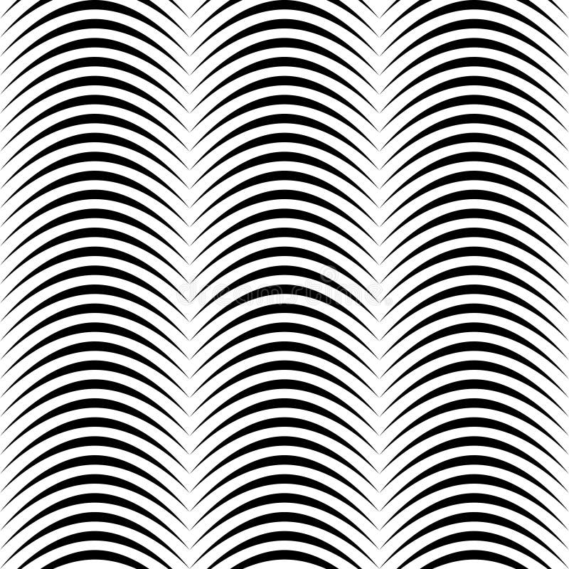 Seamless Wave Pattern stock vector. Illustration of retro - 91964856