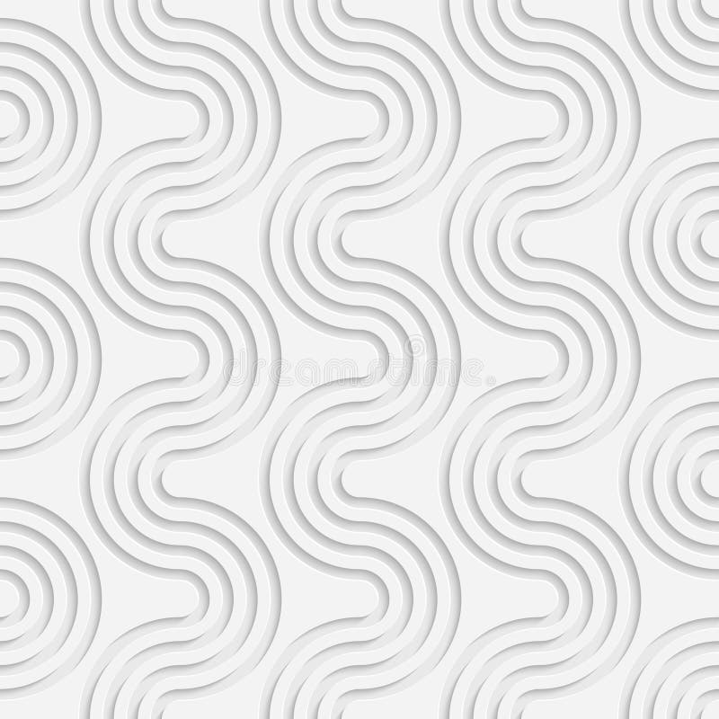 Seamless Wave Pattern stock vector. Illustration of repeat - 37082384