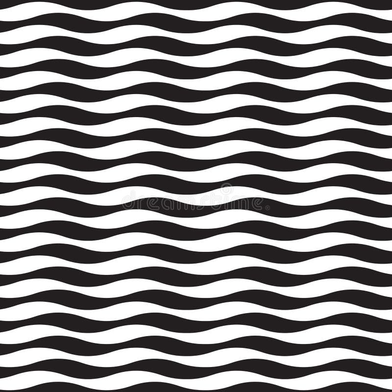 Seamless Wave Ripple Pattern Background Texture Stock Illustration ...