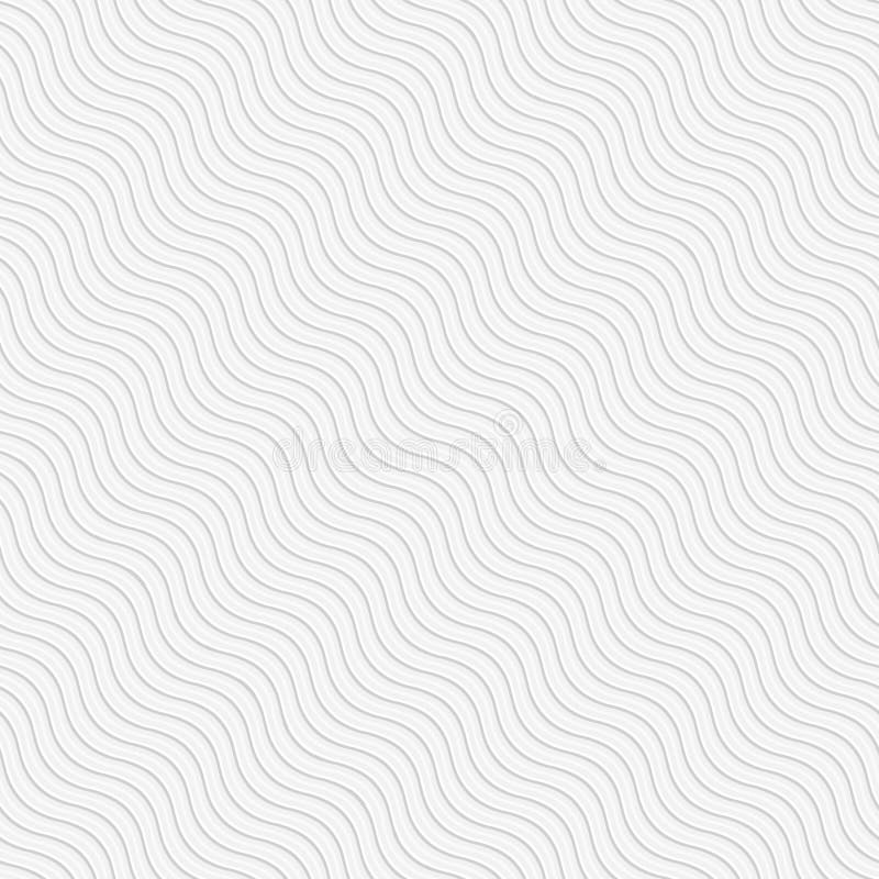 Seamless wave tile white stock vector. Illustration of funky - 128917222