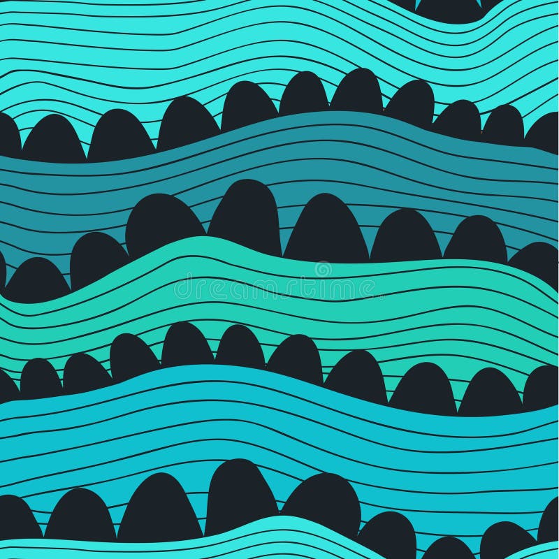 Seamless Waves Texture,wavy Background.Copy that Square To the S Stock ...