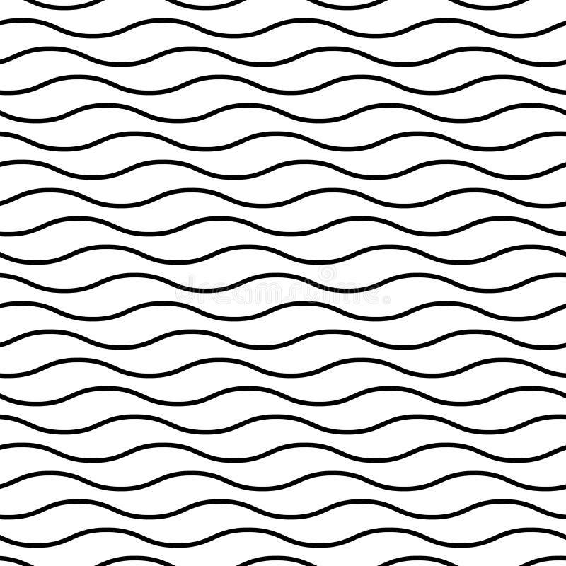 Illusion of Motion. Liquid Shaped Lines Pattern Stock Vector ...