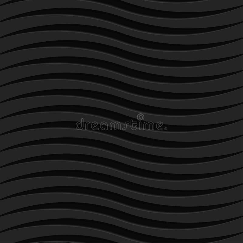 Seamless Wavy Pattern stock vector. Illustration of material - 158055985