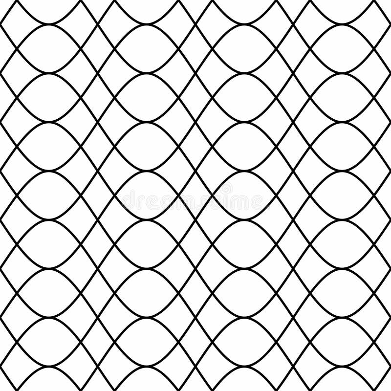Curved line pattern stock illustration. Illustration of mesh - 335741467