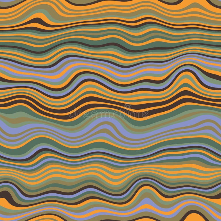Seamless Wavy Stripe Surface Pattern Design for Print Stock Photo ...
