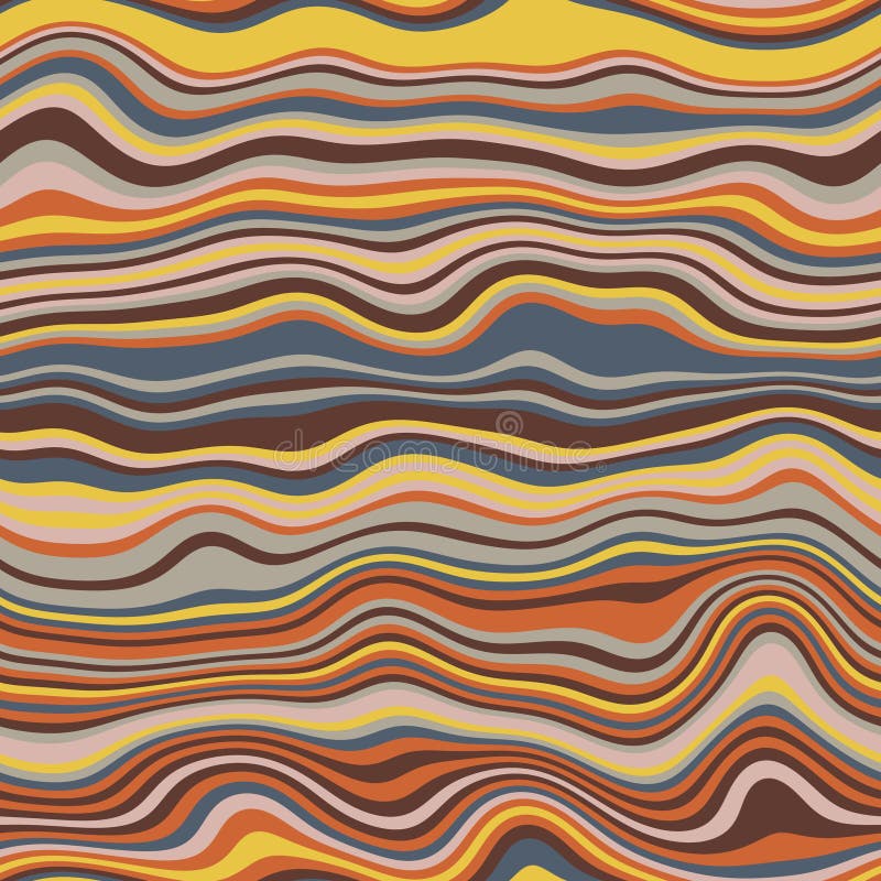 Seamless Wavy Stripe Surface Pattern Design for Print Stock Photo ...