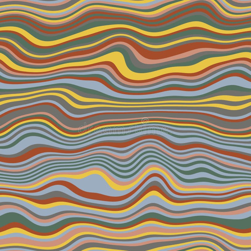 Seamless Wavy Stripe Surface Pattern Design for Print Stock Photo ...