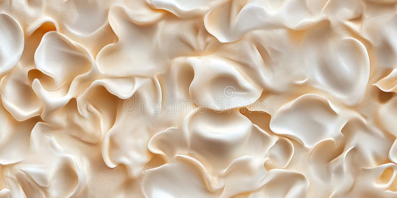 Seamless Wax Texture Pattern with Soft, Flowing Shapes in Neutral Tones ...