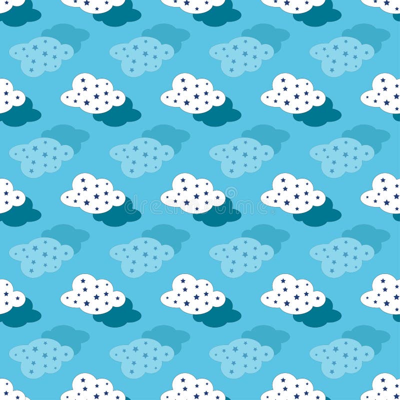 Seamless Weather Pattern Illustration Design 8 Stock Vector ...