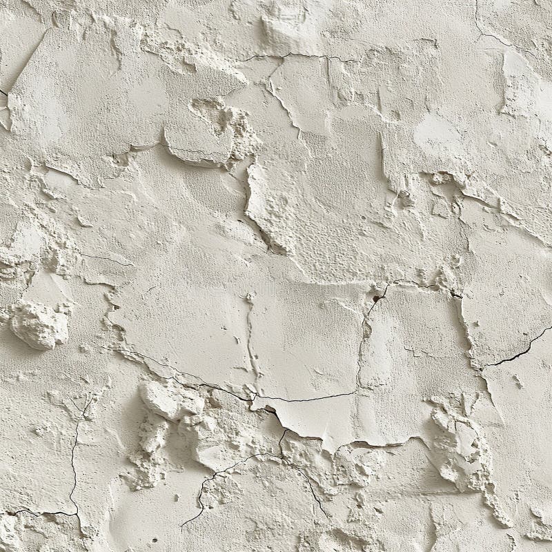 Weathered Plaster Wall Texture with Peeling Layers Stock Illustration ...